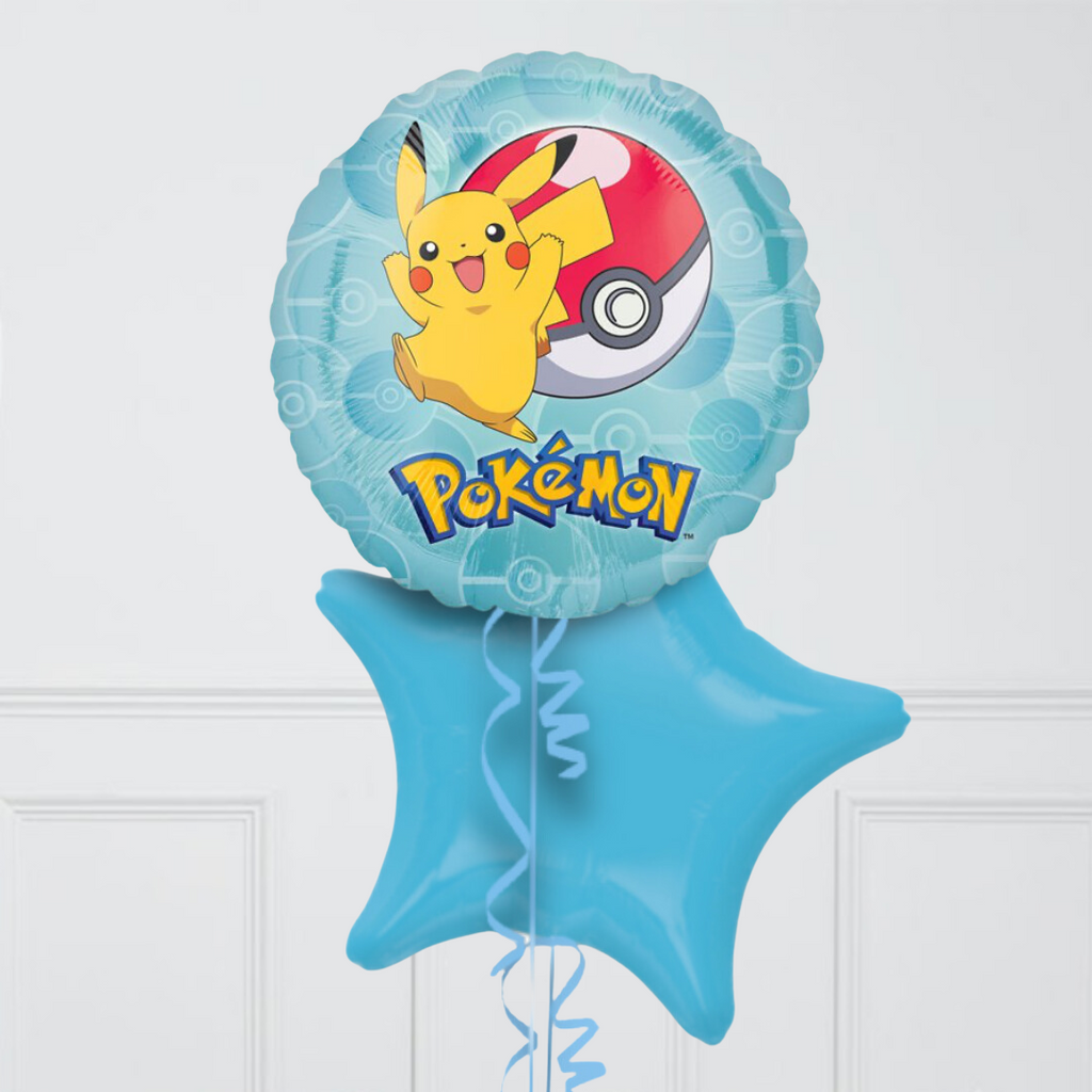 Pokemon Pikachu Inflated Balloon Bunch – balloons.de